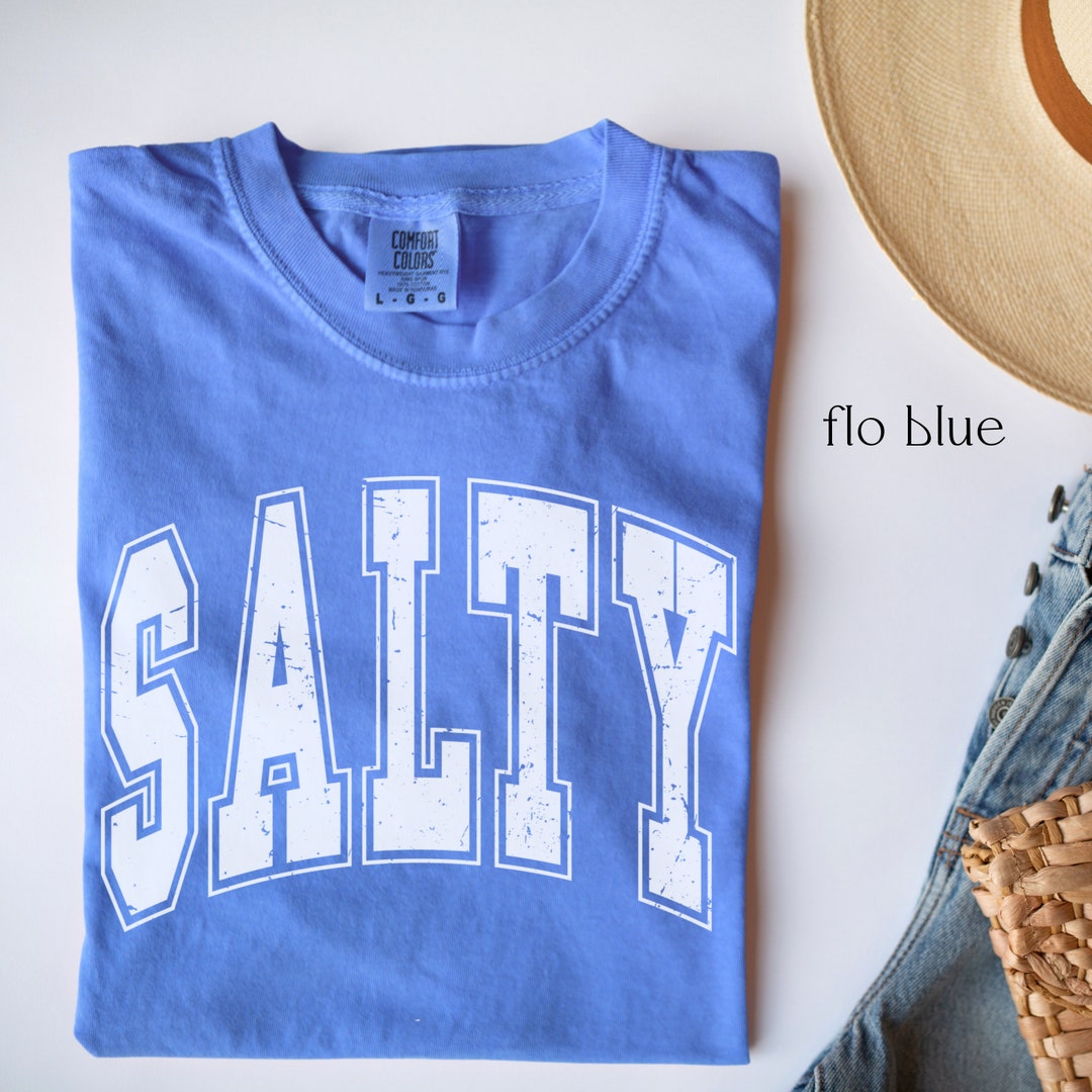 Salty Shirt Stay Salty Beach Shirt Comfort Colors Ocean Inspired Shirt ...