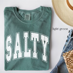 Salty Shirt Stay Salty Beach Shirt Comfort Colors Ocean Inspired Shirt ...