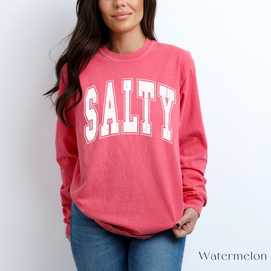 Salty Shirt Stay Salty Beach Shirt Comfort Colors Ocean Inspired Shirt ...