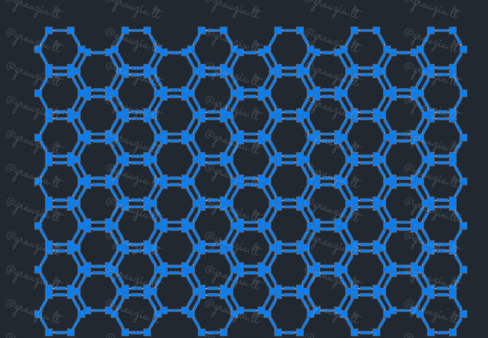 Honeycomb Hexagon Pattern DXF SVG Files Customizable Vector - Etsy Canada