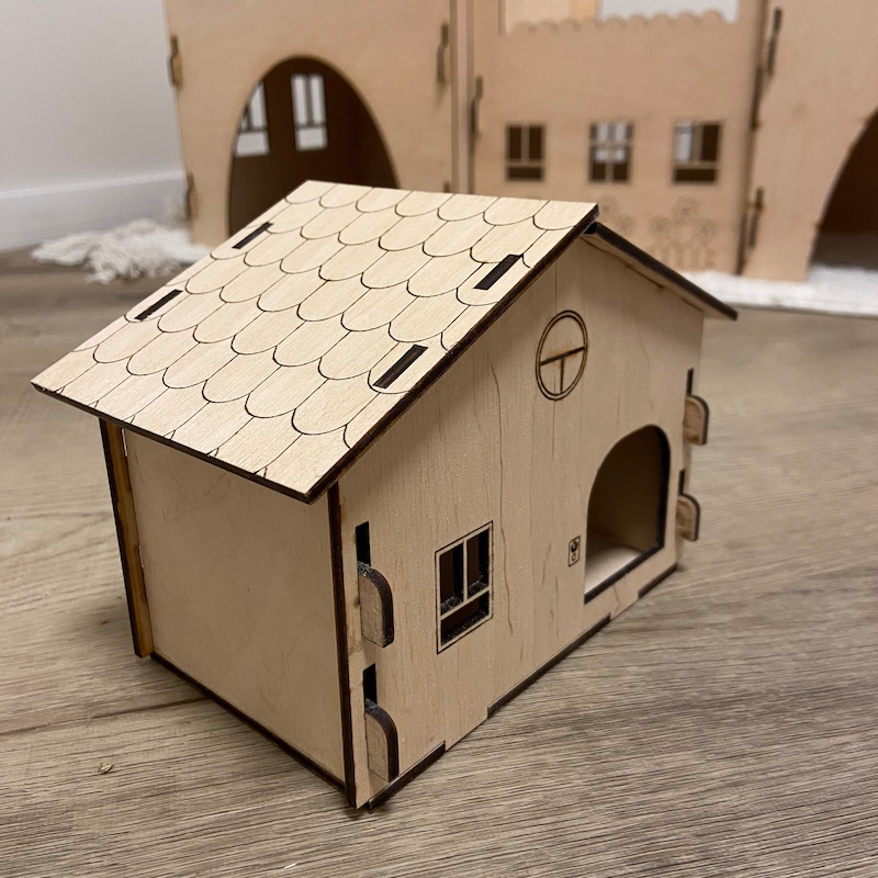 Gerbil Wooden House - Etsy