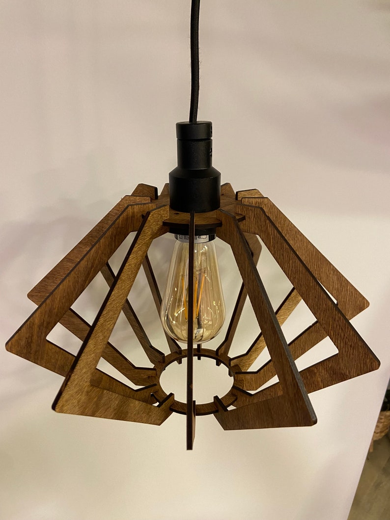 Modern Lamp Shade Vector Files for Laser Cut Digital Dxf Svg - Etsy