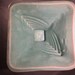 Vintage 1940's Turquoise Glazed Art Deco Chevron Wing Mccoy Pottery ...