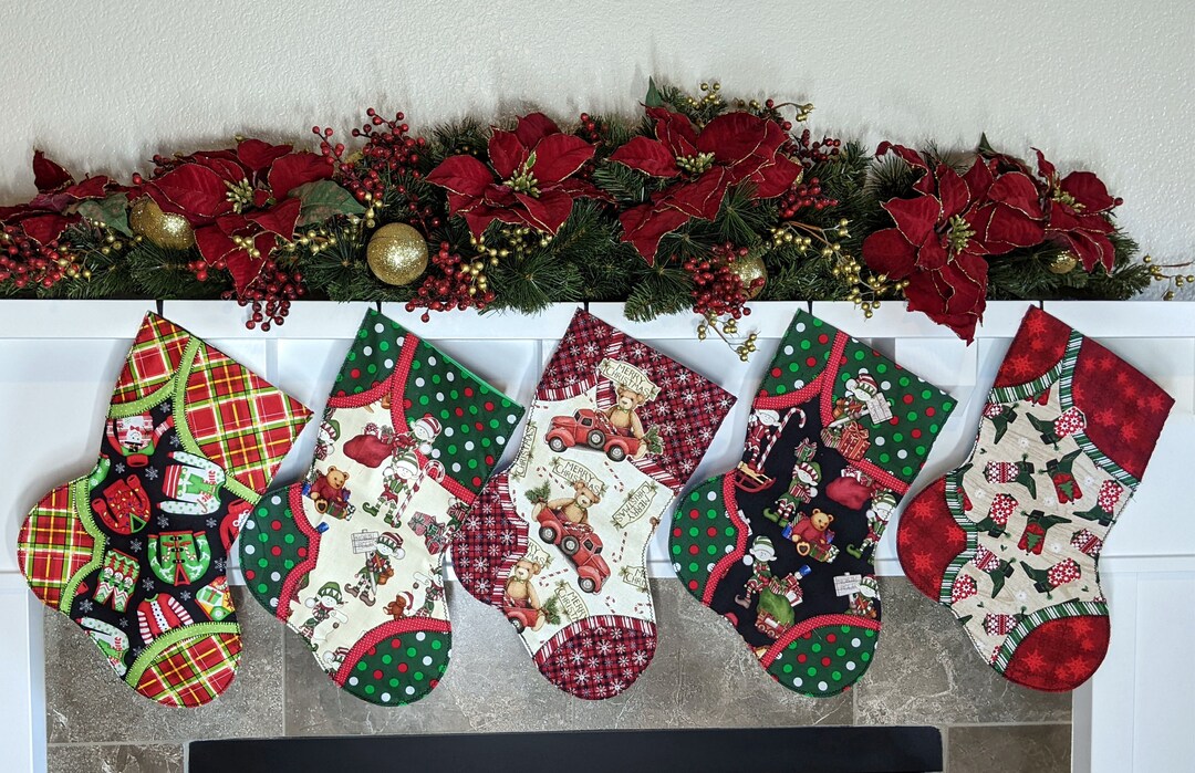 Ugly Sweaters and Elves Christmas Stockings - Etsy