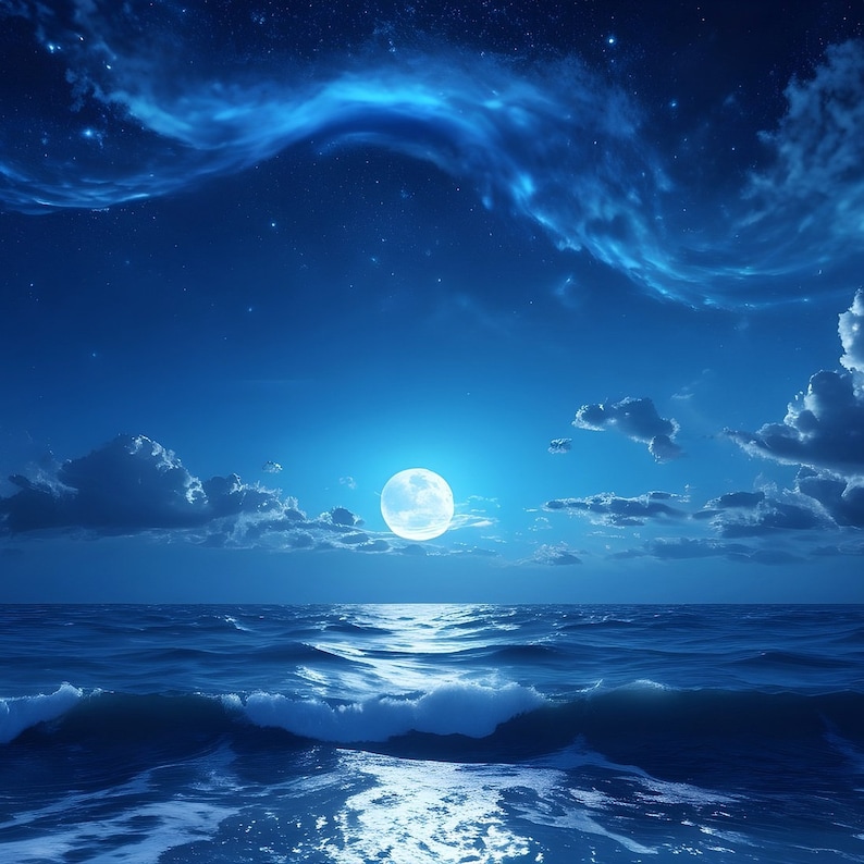 Moonlight Serenity Meditation (instant Download) - Etsy