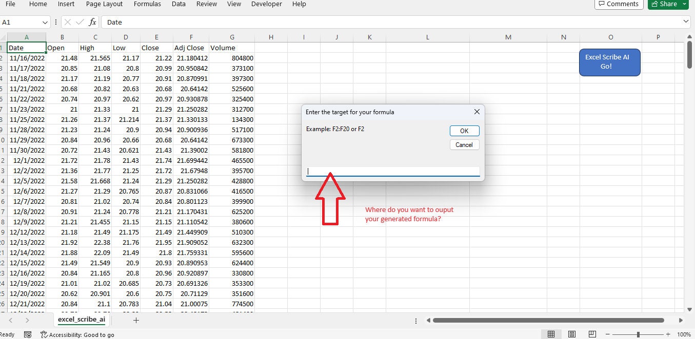 Unleash the Power of Excel With Excel Scribe AI - Generate Natural ...