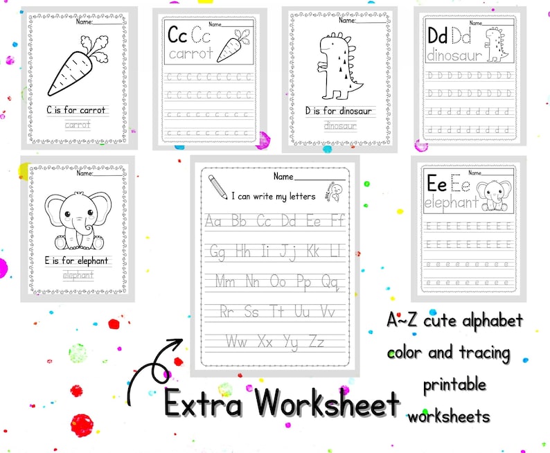 Learning Worksheets, Preschool Worksheets, Tracing Letters, Tracing ...