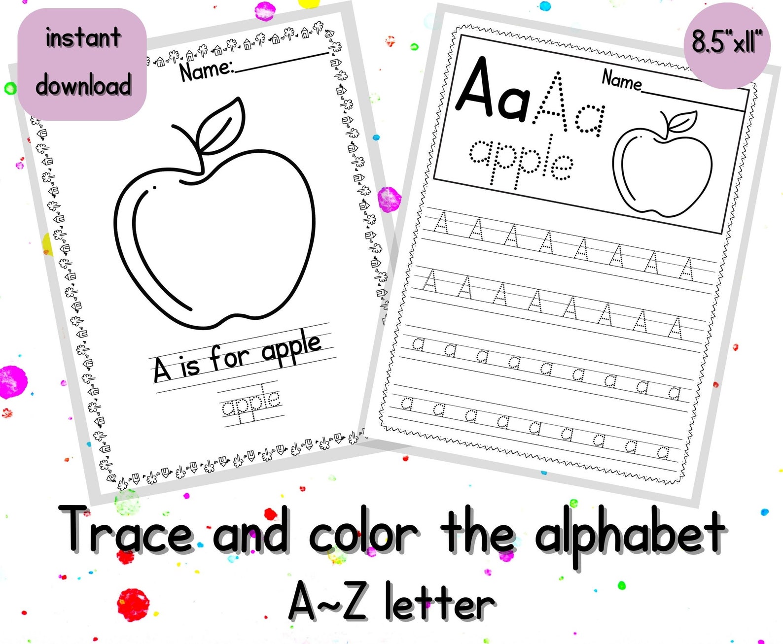 Learning Worksheets, Preschool Worksheets, Tracing Letters, Tracing ...