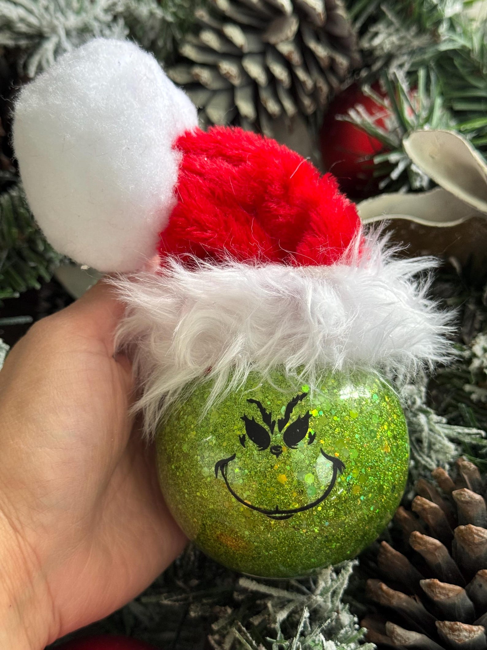 Grinch, Grinch Ornaments, Esferas De Navidad, Ornaments Christmas, Gift ...