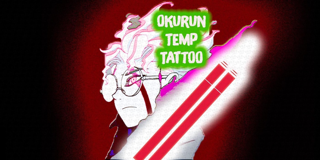 Okurun Temporary Tattoo - Etsy