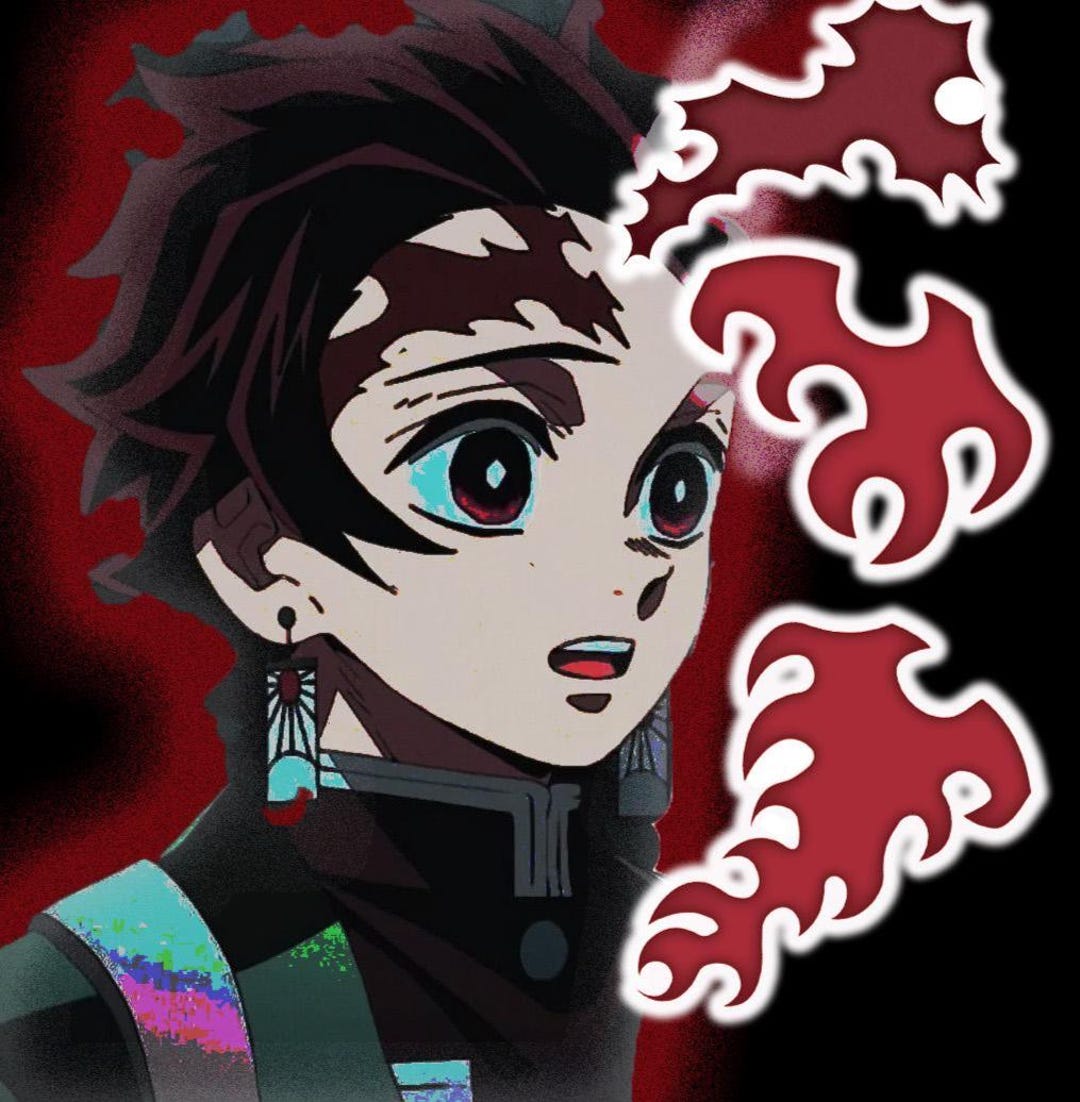 Tanjiro Tattoo - Scar/demon Slayer Mark Temporary Cosplay Tattoo - Etsy