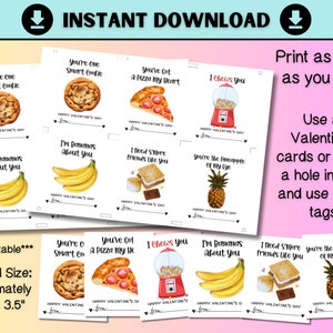 Printable Valentine's Day Cards, Kids Classroom Valentine's Day Cards ...