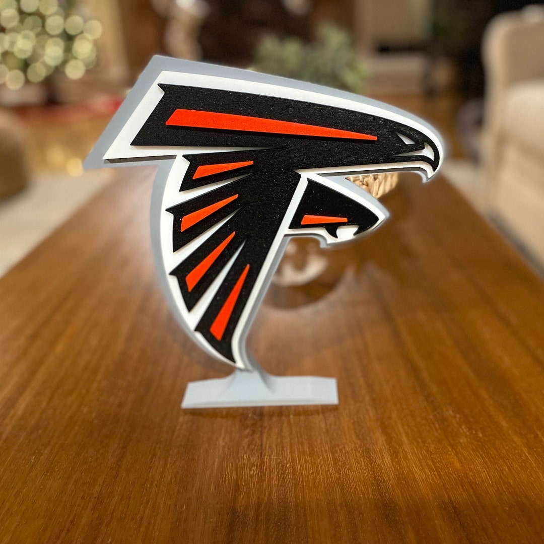 Atlanta Falcons Logo 3D Desk/wall Art - Etsy