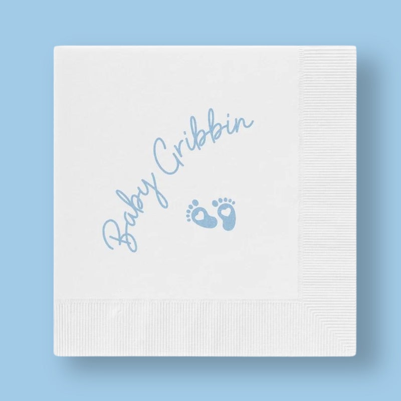 Baby Shower Napkin - Etsy