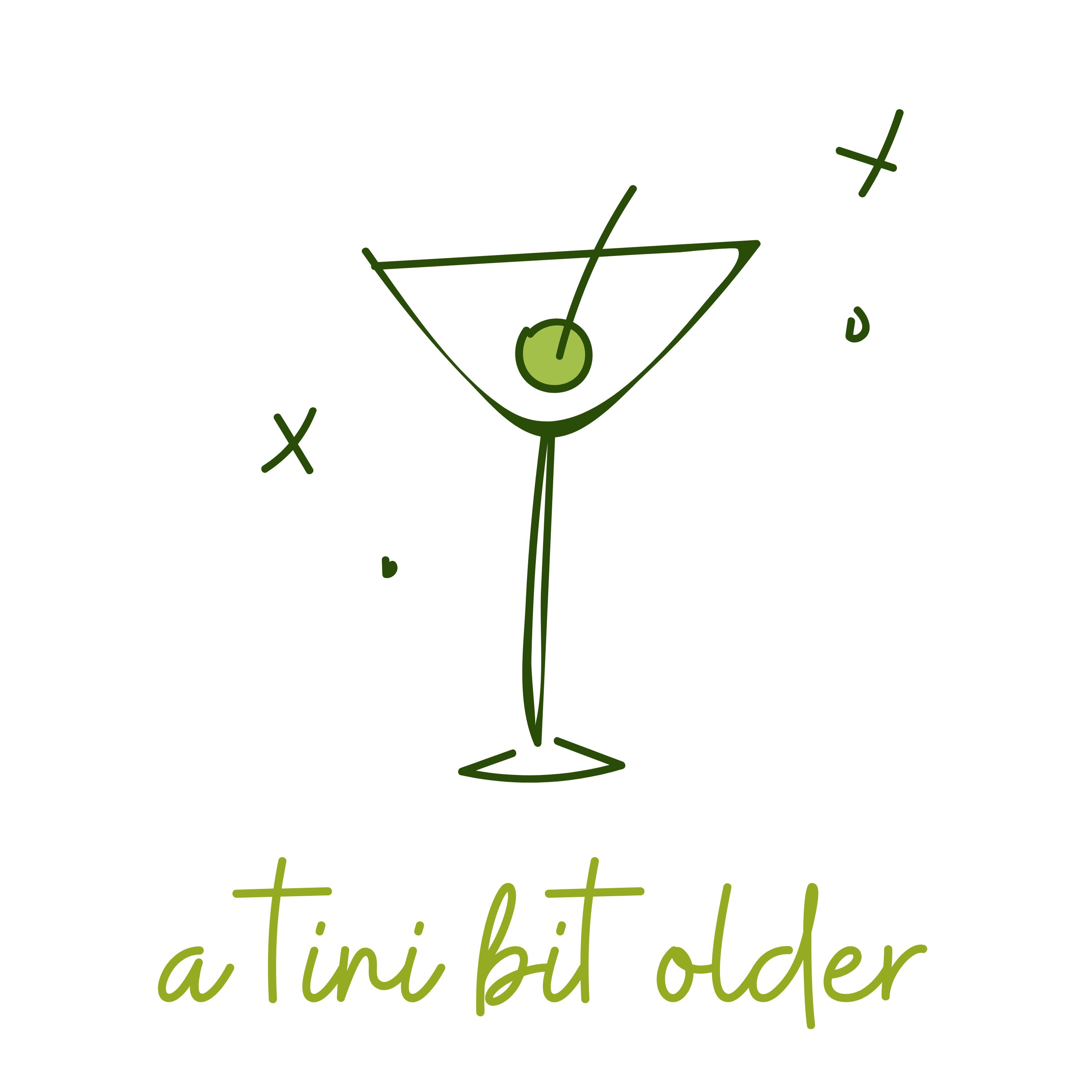 A Tini Bit Older Cocktail Napkins Birthday Party Cocktail Napkins - Etsy