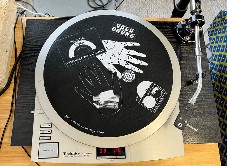 Personal Touch Vinyl Turntable Slipmat - Etsy