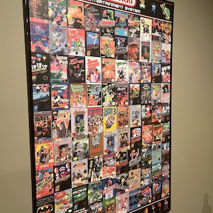 NES Box Art 24” X 36” Print File (CUSTOM OPTION Available) - Etsy