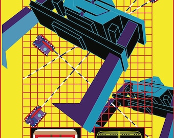 Atari 2600 Ms. Pac-man Box Art Wall Art - Etsy