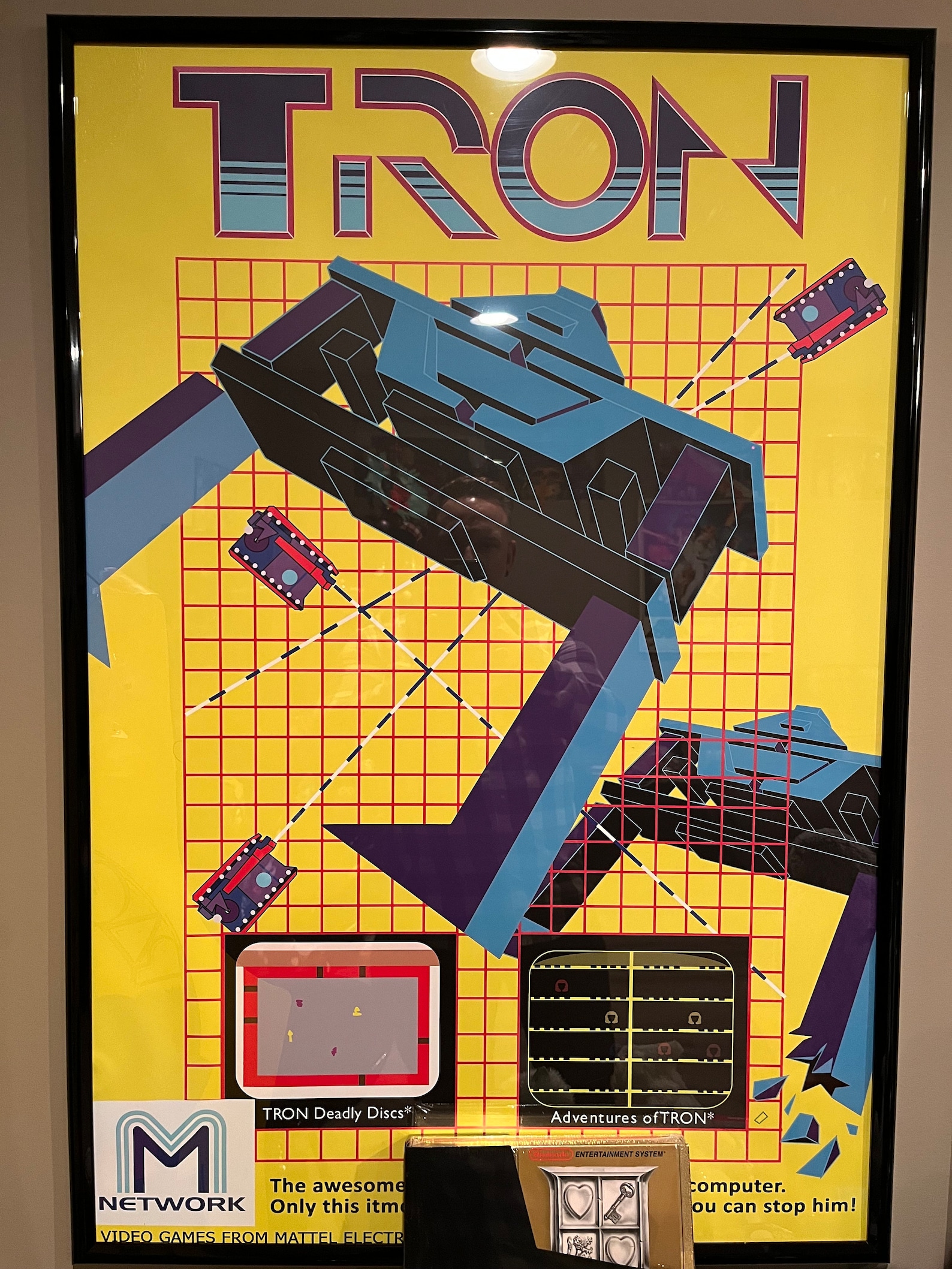 Retro Tron Box Art Poster - Etsy