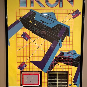 Retro Tron Box Art Poster - Etsy