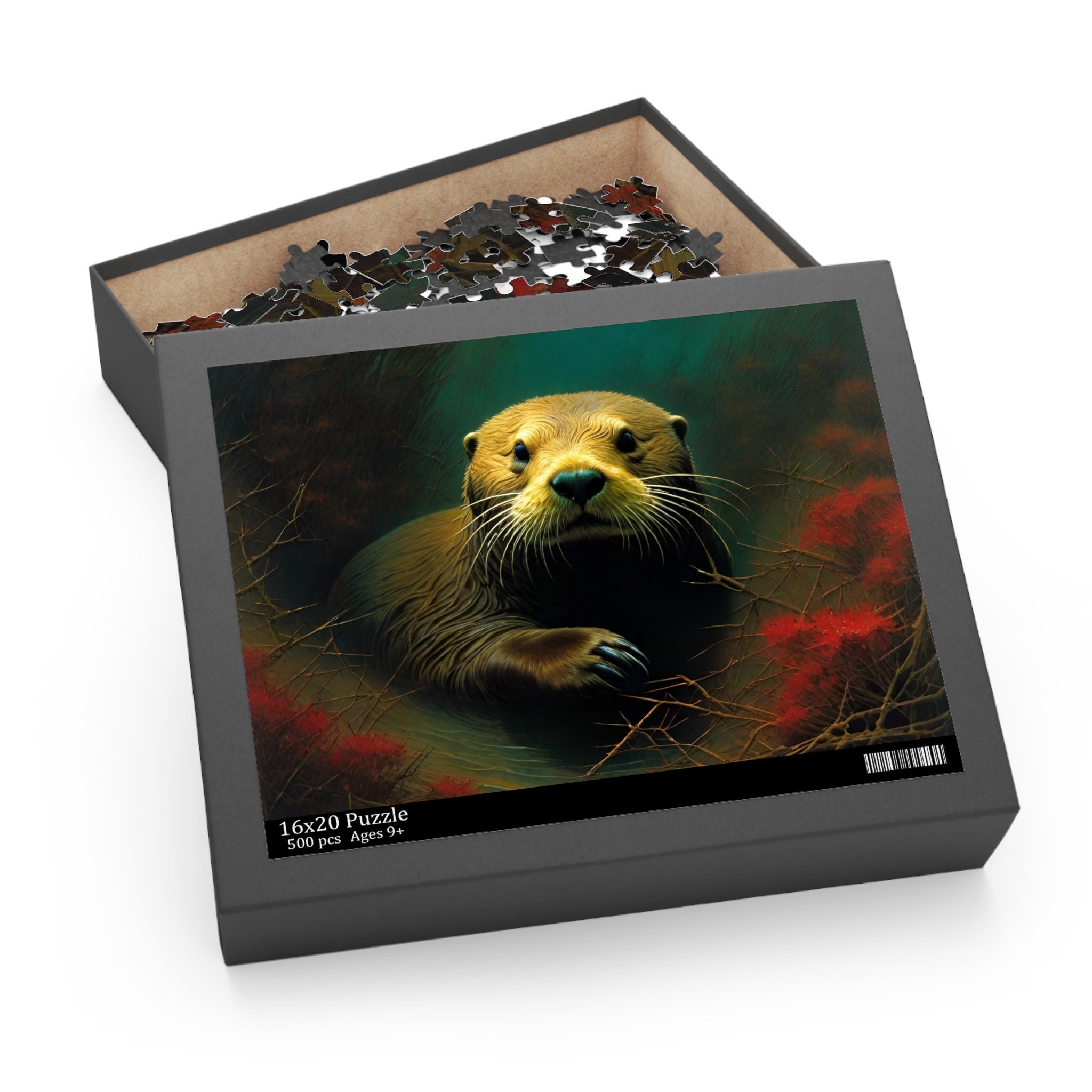 Puzzle, Otter Jigsaw Puzzle, Fun Family Jigsaw Puzzle, Unique Jigsaw ...
