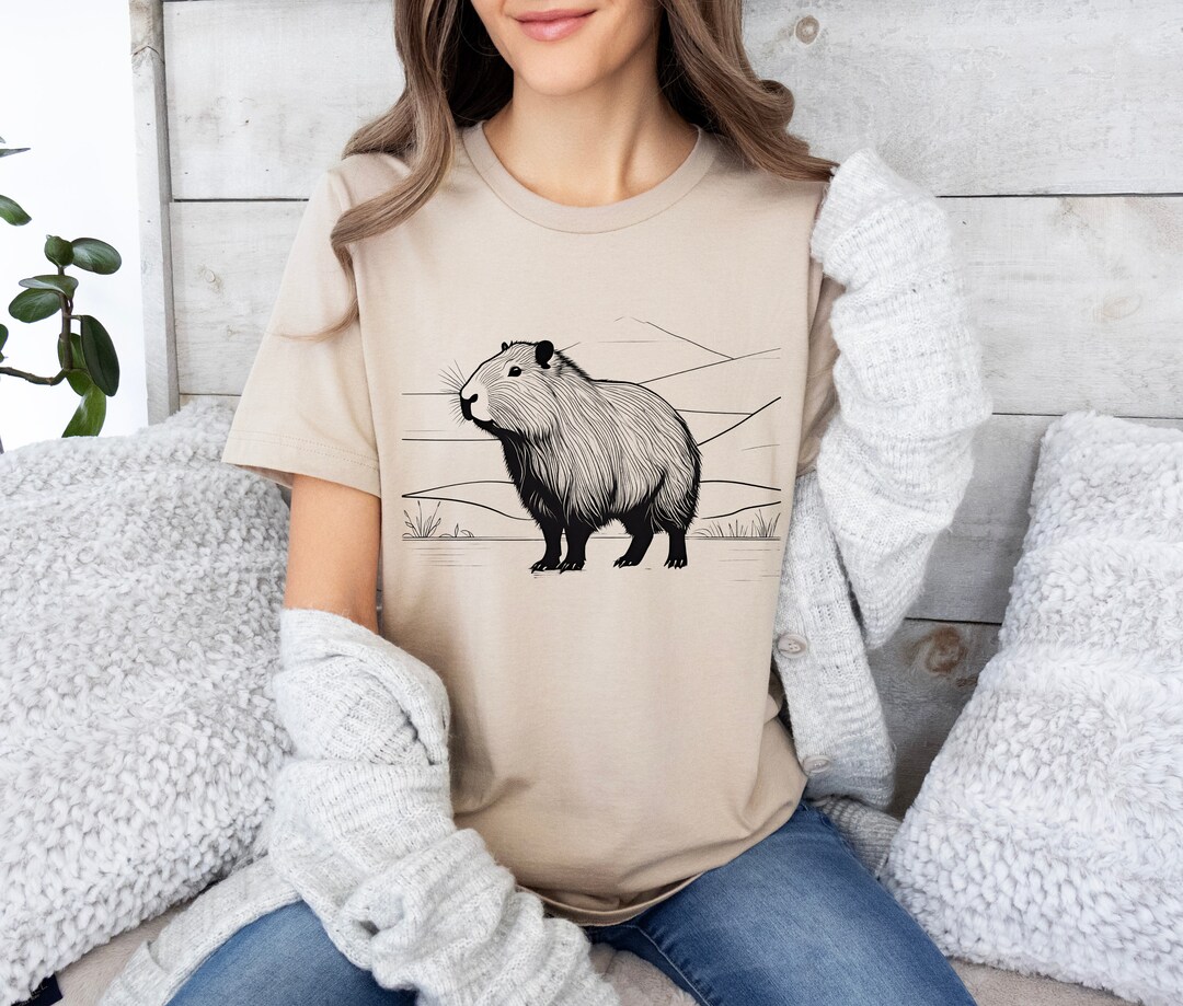Capybara Shirt, Capybara Shirt, Cute Capybara, Capybara Gift, Capybara ...