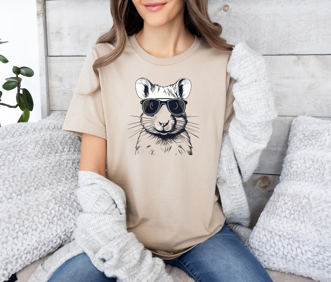 Cool Hamster Sunglasses Shirt, Funny Hamster Shirt, Hamster Lovers ...