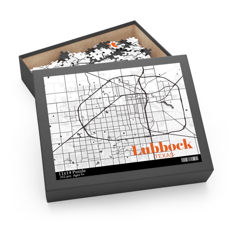Texas Map Puzzles - Etsy