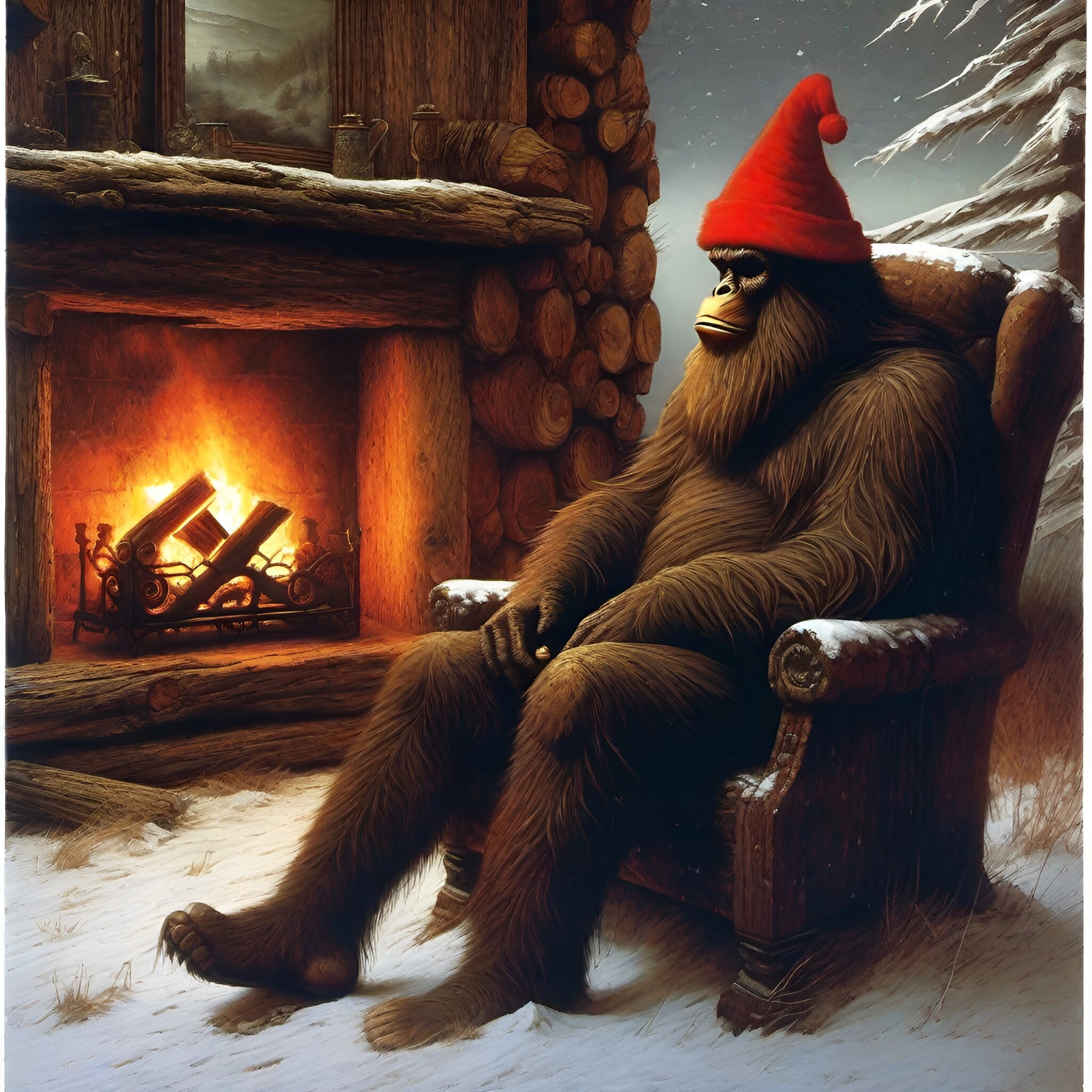 Bigfoot / Sasquatch Calendar 2024 - Etsy