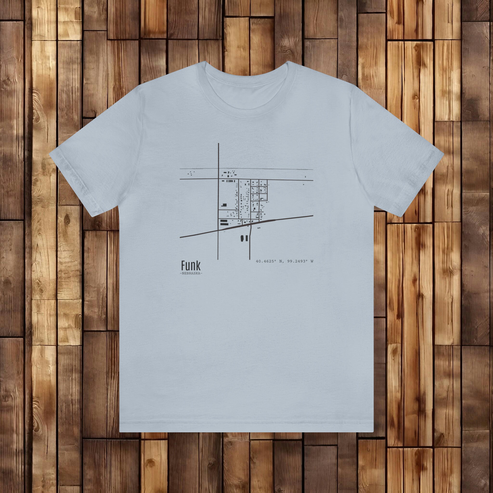 Map of Funk Nebraska Shirt, Map of Nebraska Shirt, I Love Funk Nebraska ...