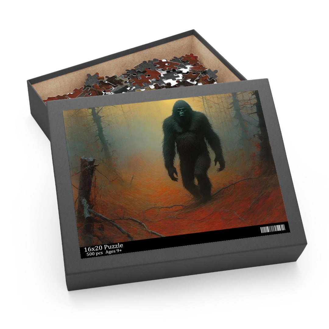 Puzzle, Bigfoot Jigsaw, Adult Puzzle, Family Puzzle, Unique Puzzle ...