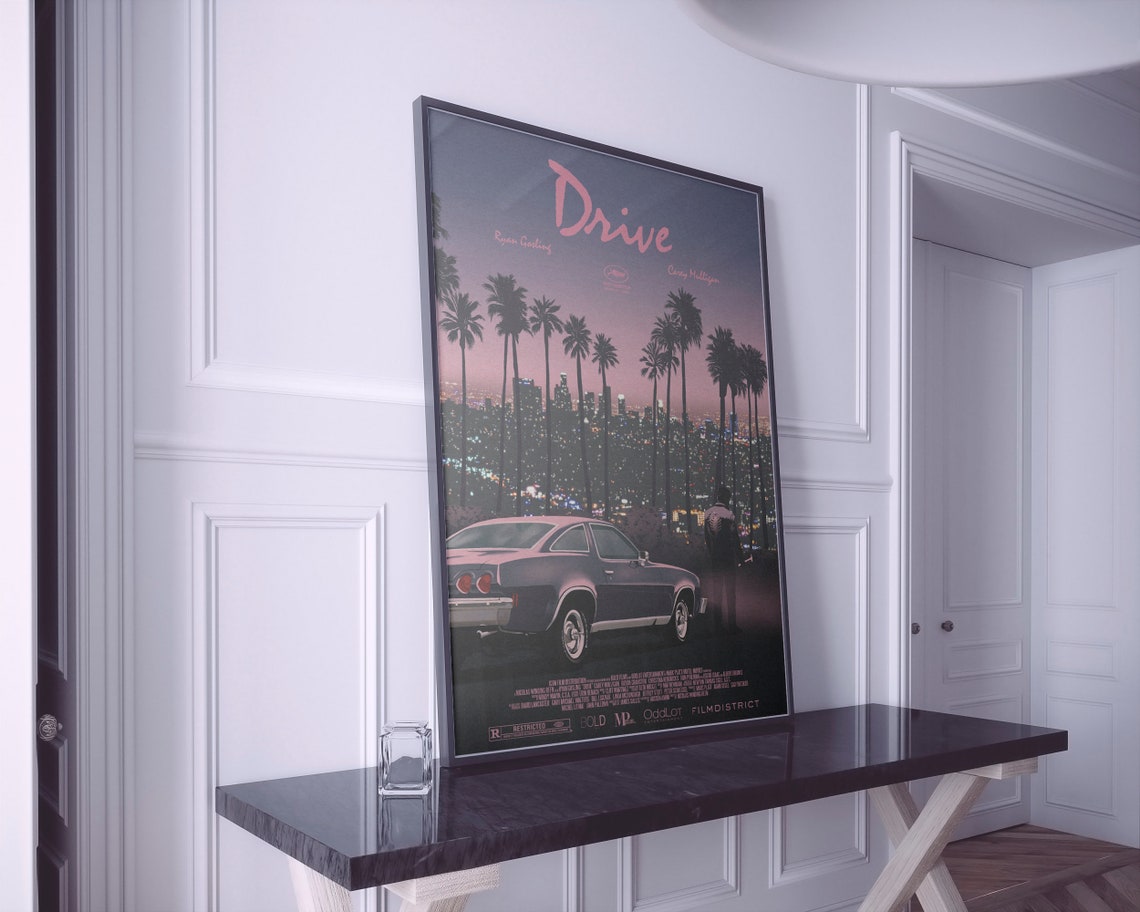 Drive Poster Vintage Poster Movie Poster Home Decor Wall Decor Famous ...