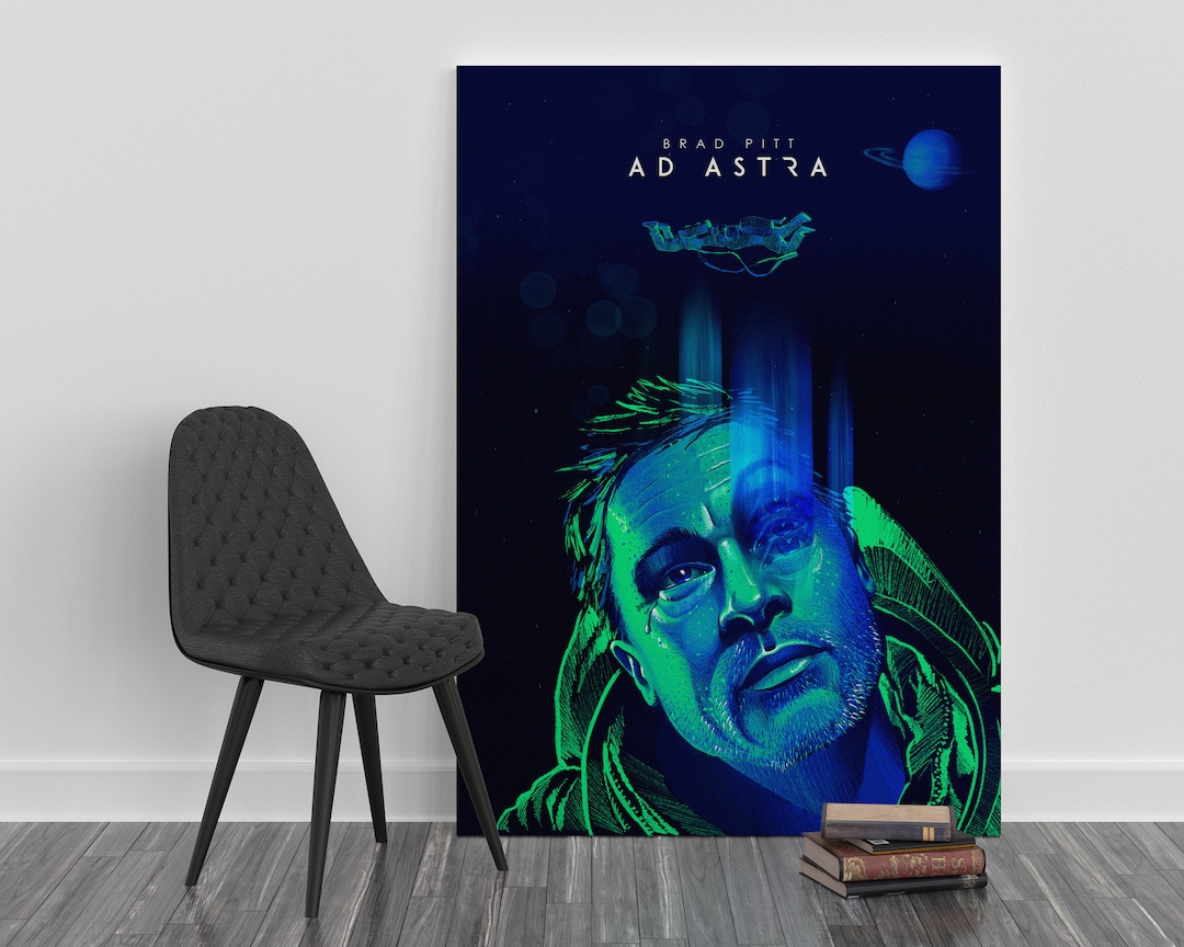 Ad Astra Poster Vintage Poster Movie Poster Home Decor Wall Decor ...