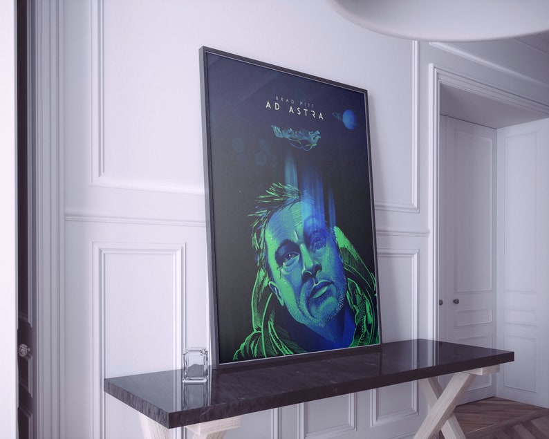 Ad Astra Poster Vintage Poster Movie Poster Home Decor Wall Decor ...