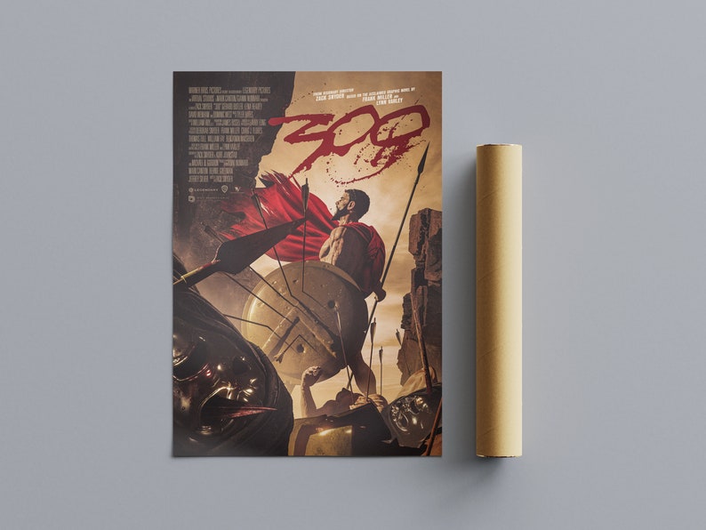 300 Poster Vintage Poster Movie Poster Home Decor Wall Decor Famous ...
