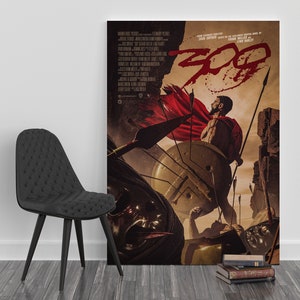 300 Poster Vintage Poster Movie Poster Home Decor Wall Decor Famous ...