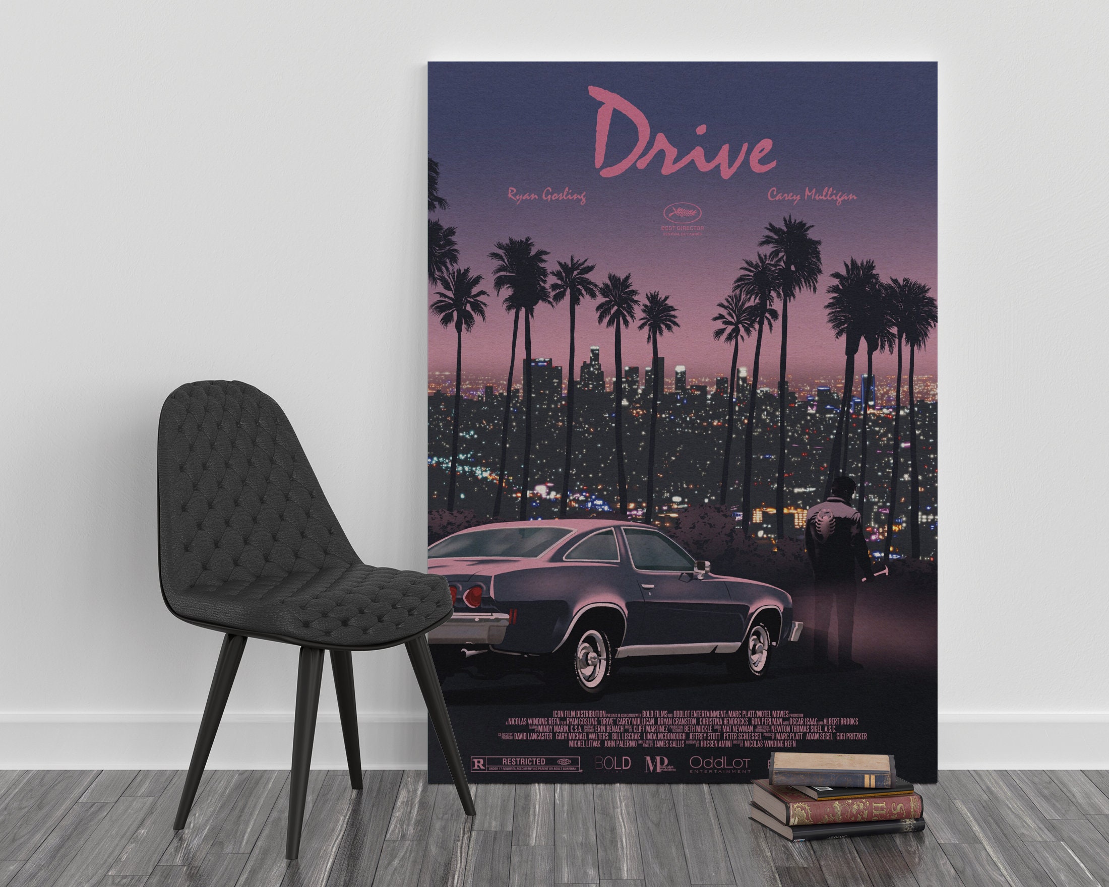 Drive Poster Vintage Poster Movie Poster Home Decor Wall Decor Famous ...
