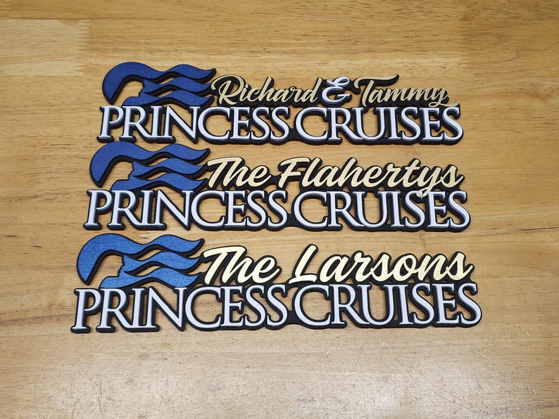 Custom Princess Cruise Door Magnet • Personalized Stateroom Sign ...