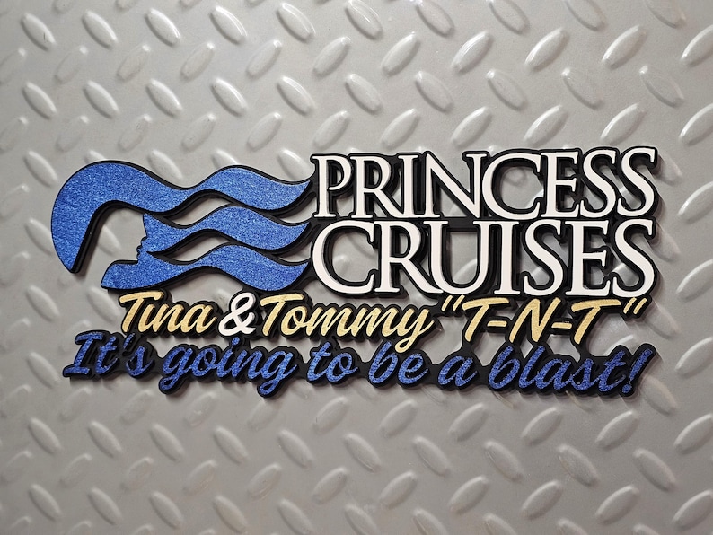 Custom Princess Cruise Door Magnet • Personalized Stateroom Sign ...