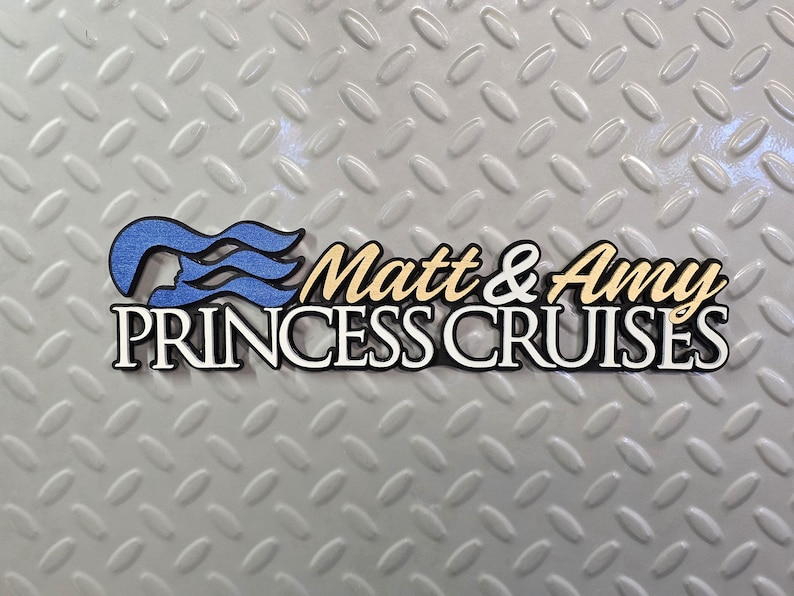 Custom Princess Cruise Door Magnet • Personalized Stateroom Sign ...
