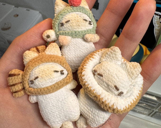 Cat-yaki Crochet Pattern - Etsy Canada