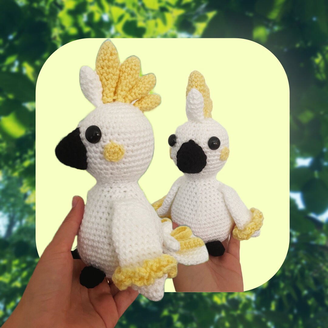 Crochet Pattern: Cockatoo - Etsy
