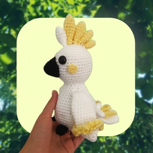 Crochet Pattern: Cockatoo - Etsy