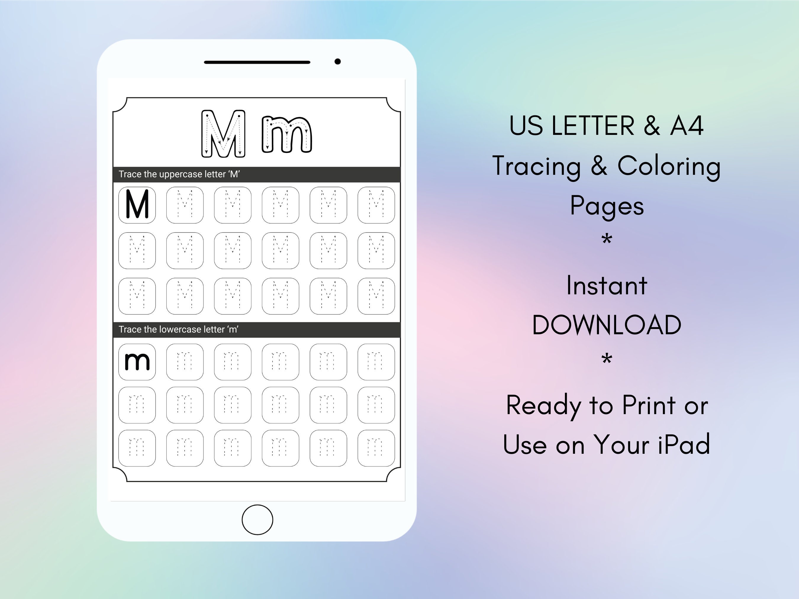 ABC Tracing & Animal Alphabet Coloring Book Pages | 79 Pages of ...