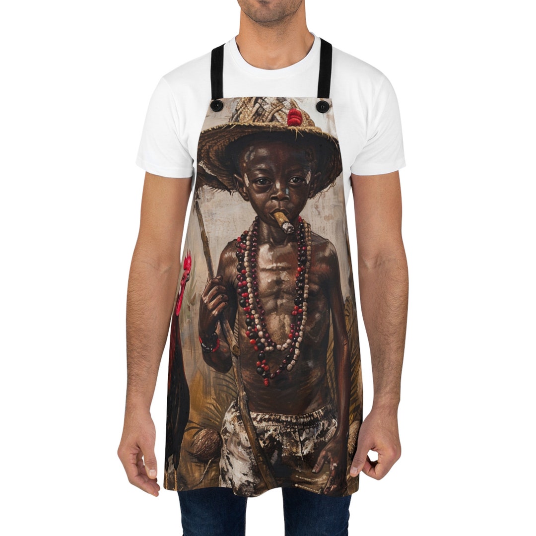 Apron Elegua| Gift for Her| Santeria | Regla De Ocha - Etsy