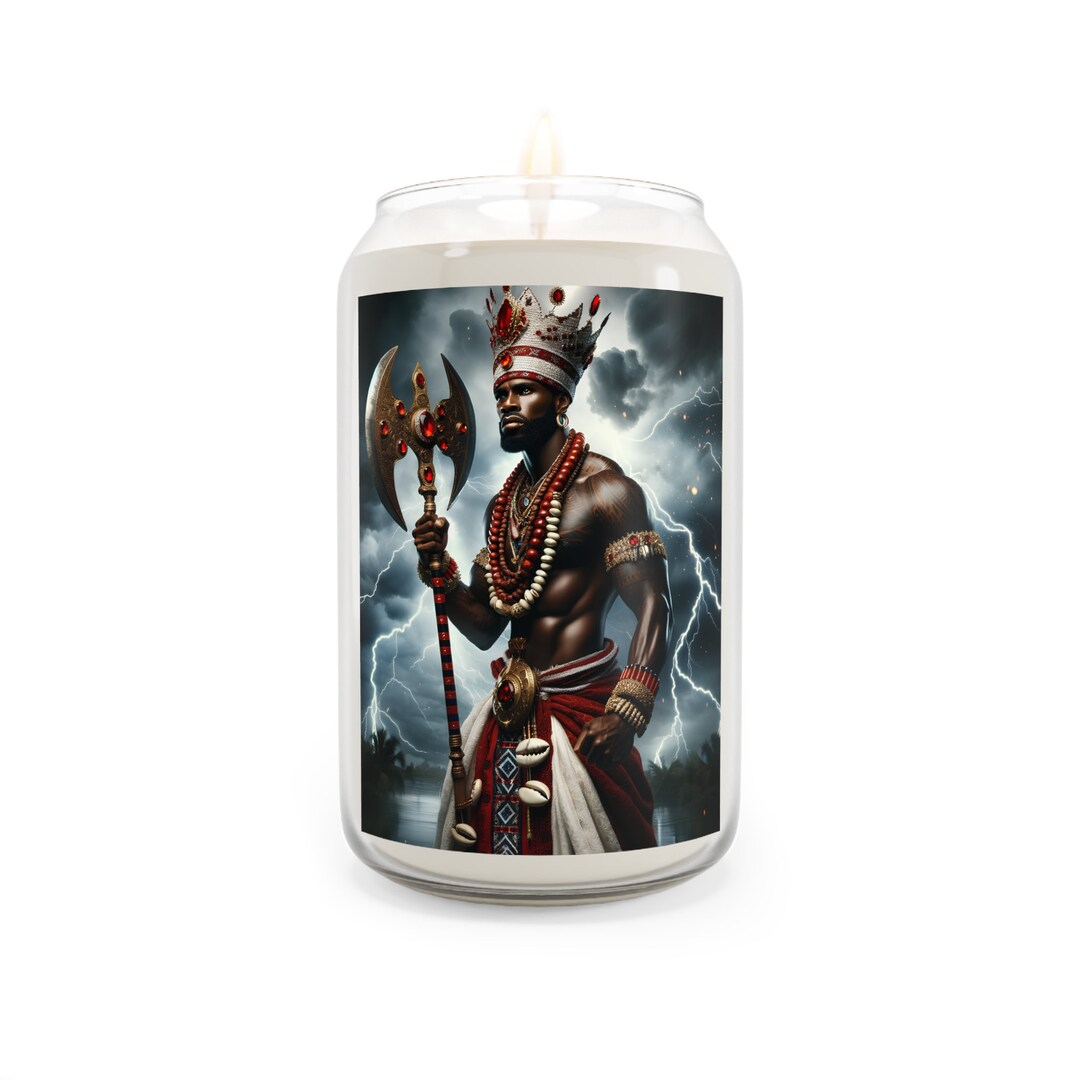 Orisha Shango Scented Candle 13.75oz Regla De Ocha Sacred Space Decor ...