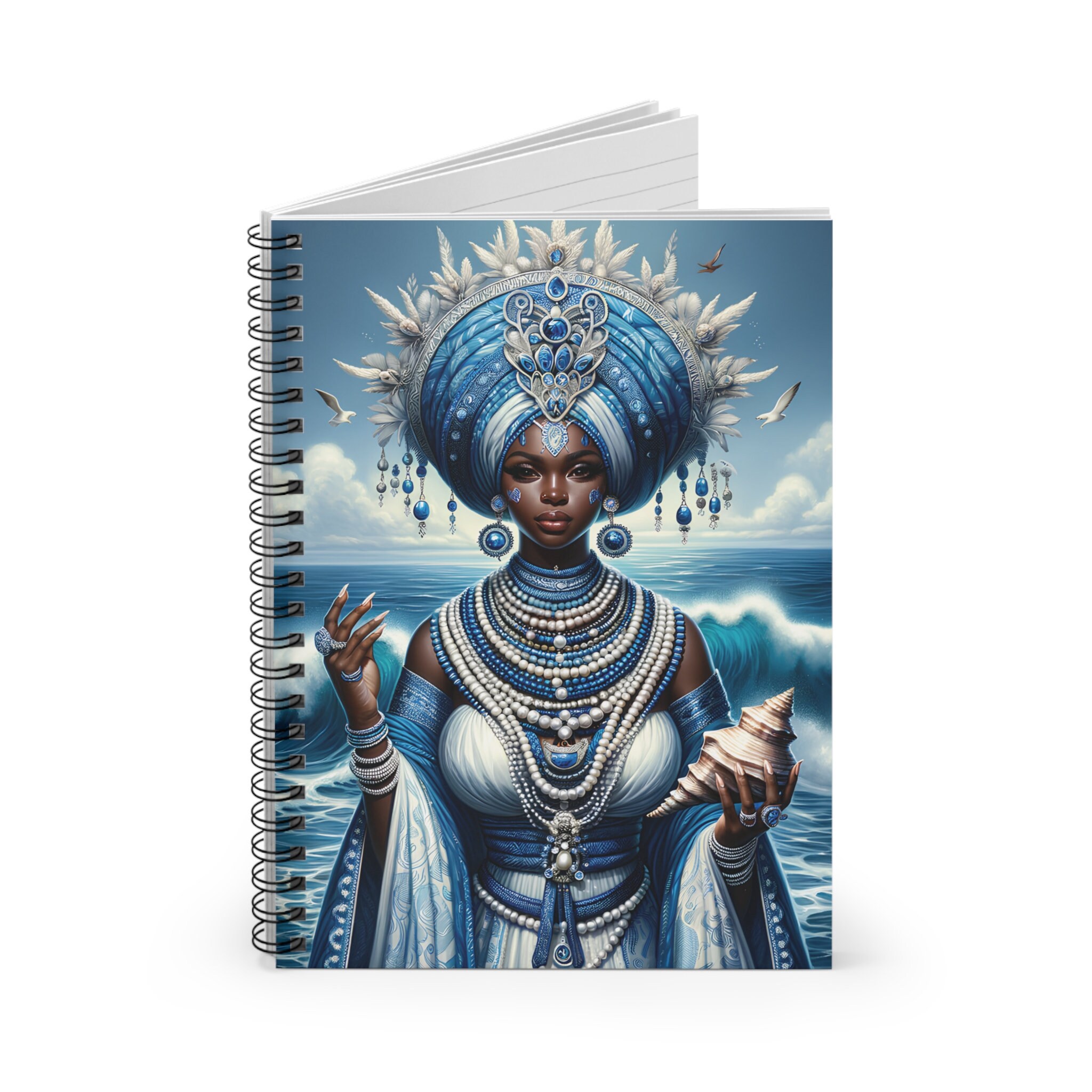 Orisha Yemaya Spiritual Journal | Libreta De Consulta | Ita Notebook ...