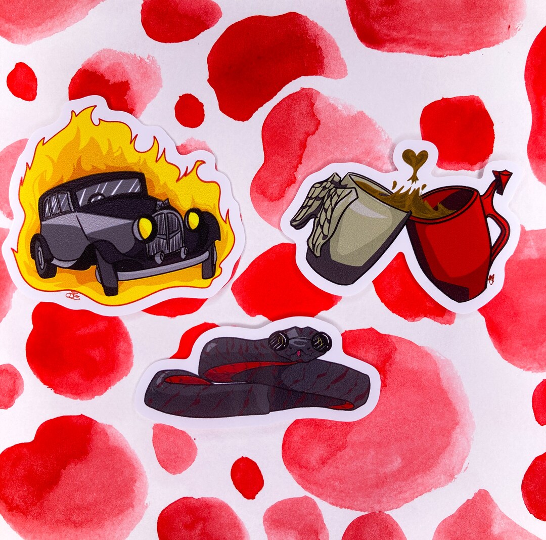 Good Omens Sticker Set - Etsy