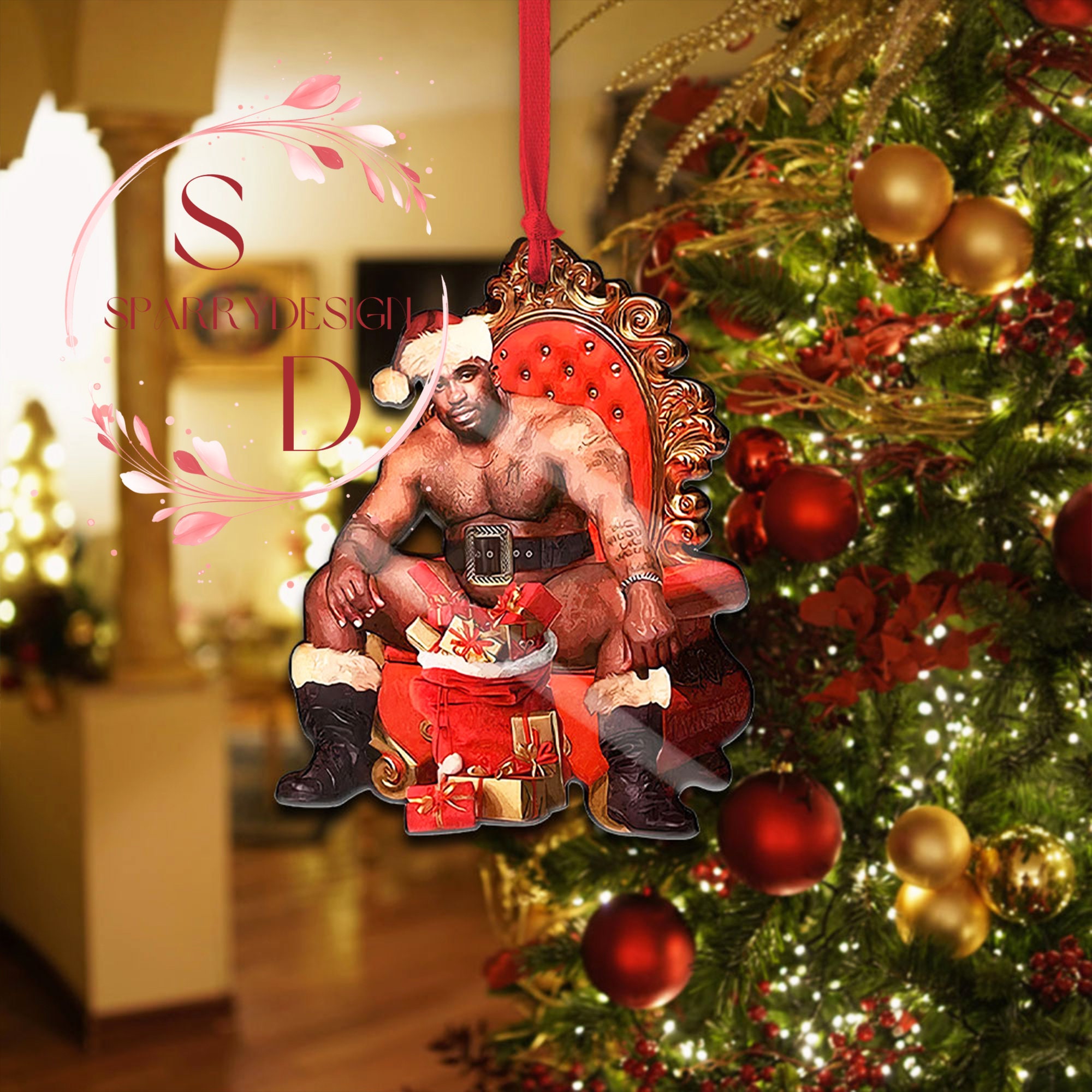Barry Wood Meme Ornament Barry Meme Acrylic Ornament Funny Etsy