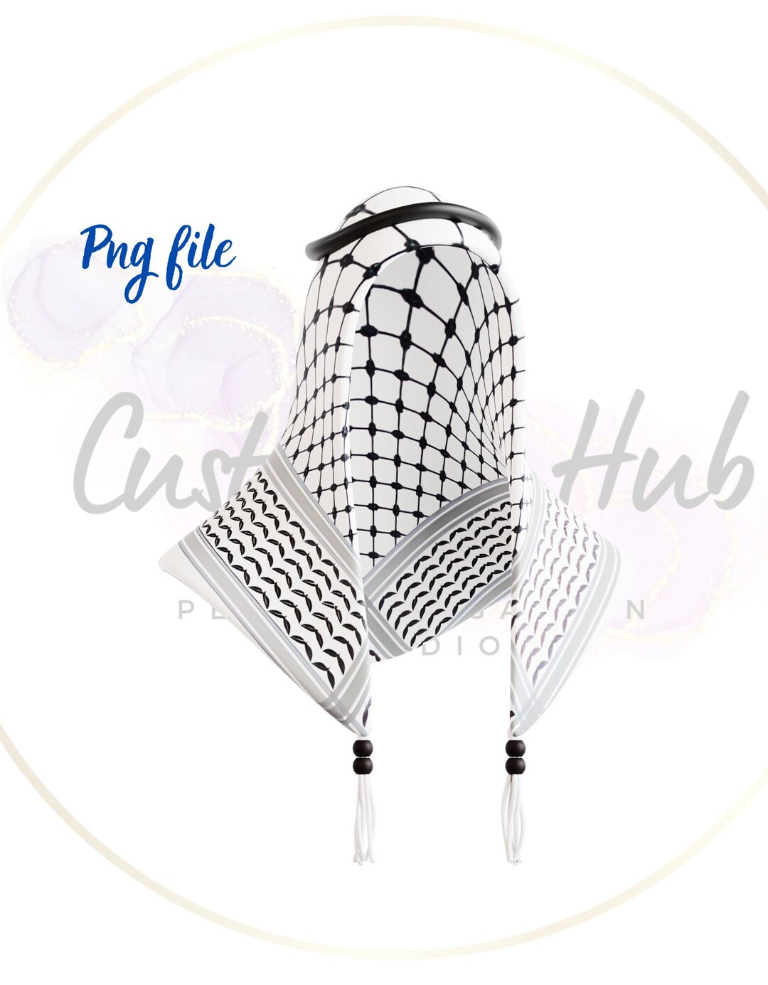 Digital Downloads Palestine Keffiyah Scarf Png Instant Downloads - Etsy